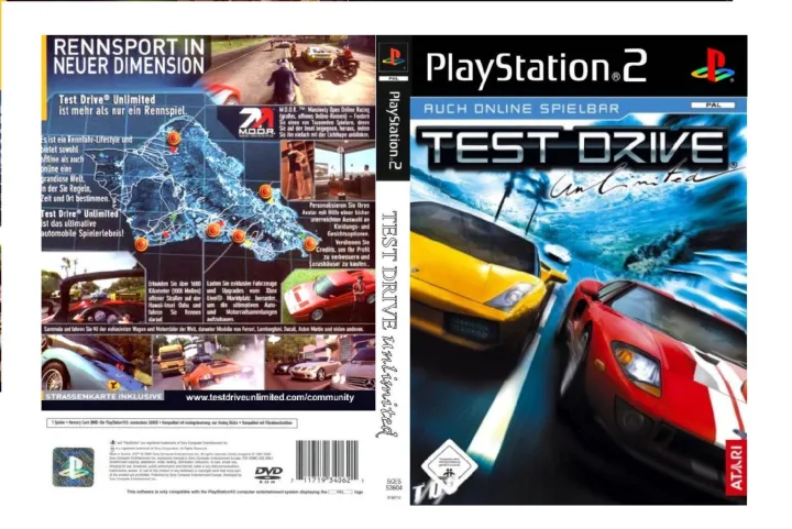 PS2 Test Drive Unlimited (DVD Game) | Lazada