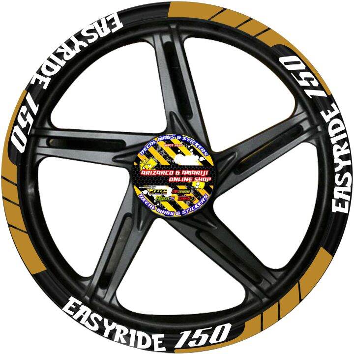 EASYRIDE 150 MOTORSTAR NEW STYLE DECAL MAG STICKER GOOD FOR 2 MAGS ...