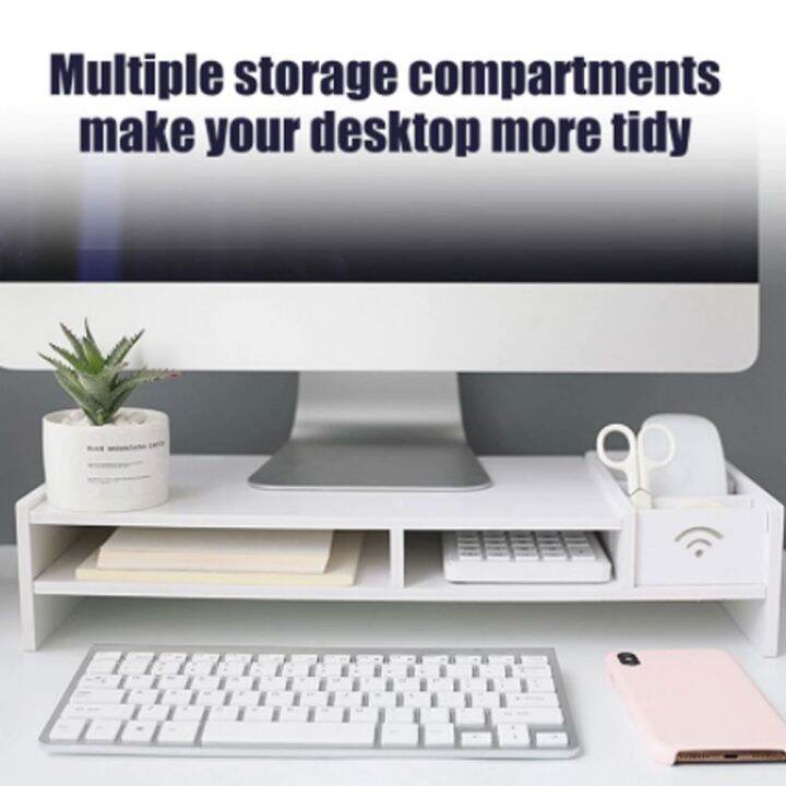 𝐖𝐢𝐧𝐭𝐨𝐩 Monitor Stand Riser Printer Computer Laptop Stand Holder With ...