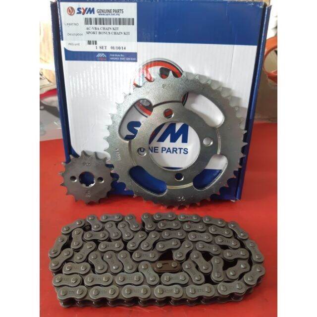 ONE SET SYM SPORT BONUS CHAIN KIT (ORIGINAL) | Lazada