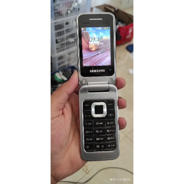 Samsung lipat GT - c3520 hape jadul second original | Lazada Indonesia