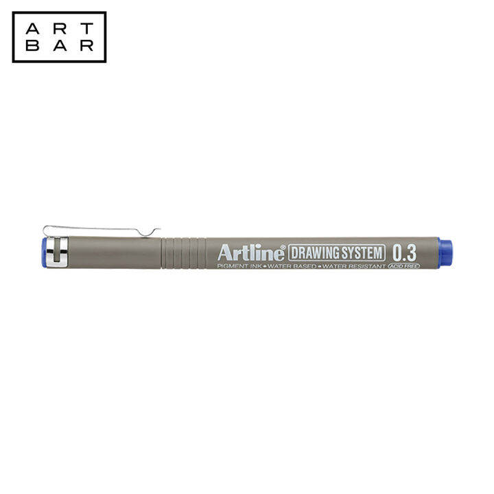 Artline Drawing System Drawing Pen Ek233N Blue 0.3mm | Lazada PH