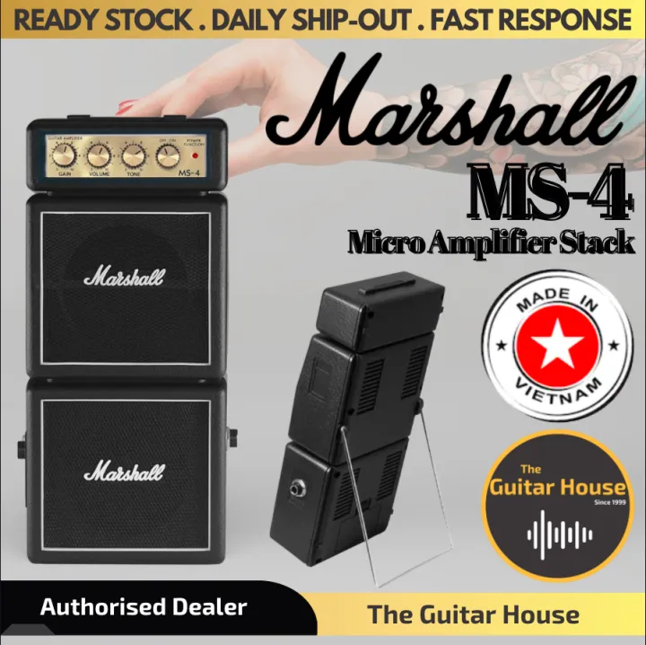Marshall MS-4 Micro Amplifier Stack (MS4) (MS 4) | Lazada