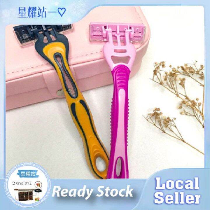 Triple Blade Razor Disposable Razor Men and Women Shaver Pencukur ...