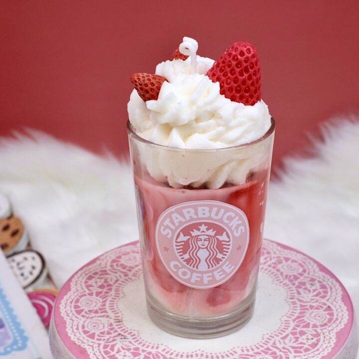 SB Strawberry Frappuccino Scented Candle | Lazada PH
