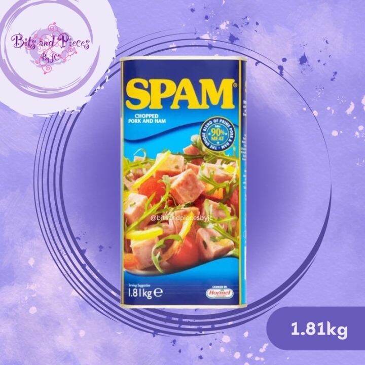 canned pork luncheon meat Spam Chopped Pork Ham 1.81kg | Lazada PH