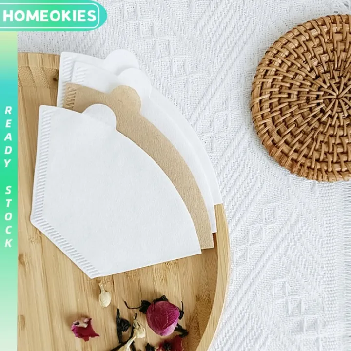 Coffee Filter Paper 40pcs Coffee Filter Bag V Style for Coffee Original ...