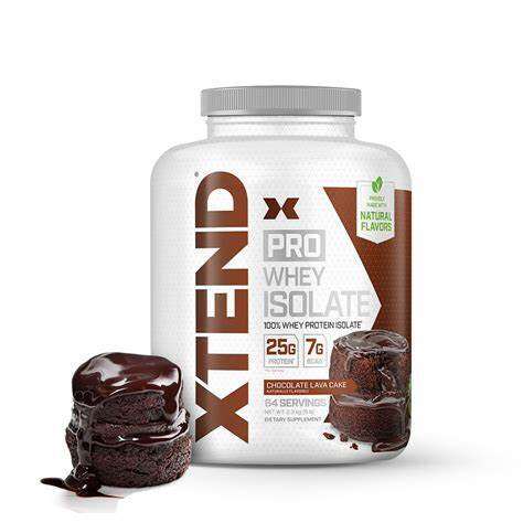 SCIVATION XTEND X PRO WHEY ISOLATE 5LBS 25G Protein 7G BCAA Zero Cholesterol, Whey Protein ...