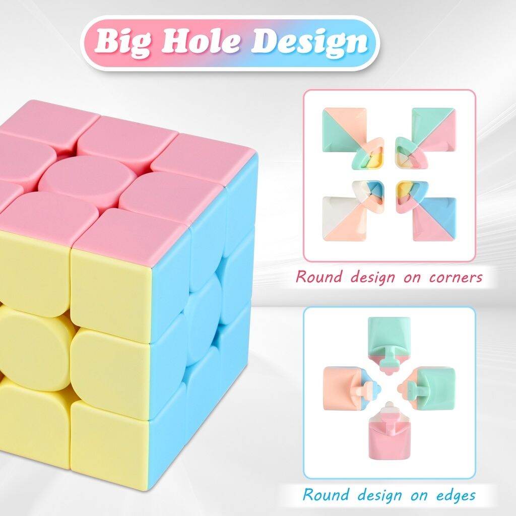 【Ready Stock】 D23 KUUQA Rubik‘s Cube Macron Rubik Cube 2x2 3x3 4x4 5x5 ...