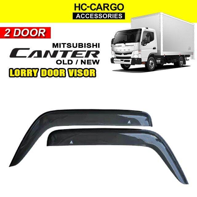 Mitsubishi Canter 2011 Lorry Injection Door Visor CLEAR DARK BLUE | Lazada
