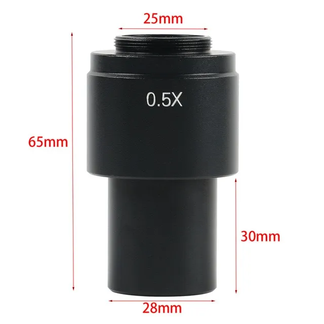 0.35X 0.5X 1X Industry Mono Lens Zoom C Mount Adapter Lens For 10A 0.7X ...