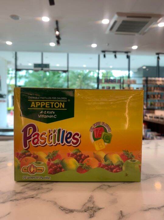 Appeton A-Z Kid's Vitamin C Pastilles 5s x 20 sachets | Lazada