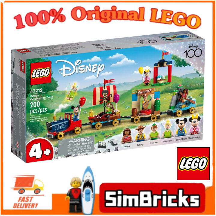 (SimBricks) LEGO 43212 Disney Celebration Train | Lazada