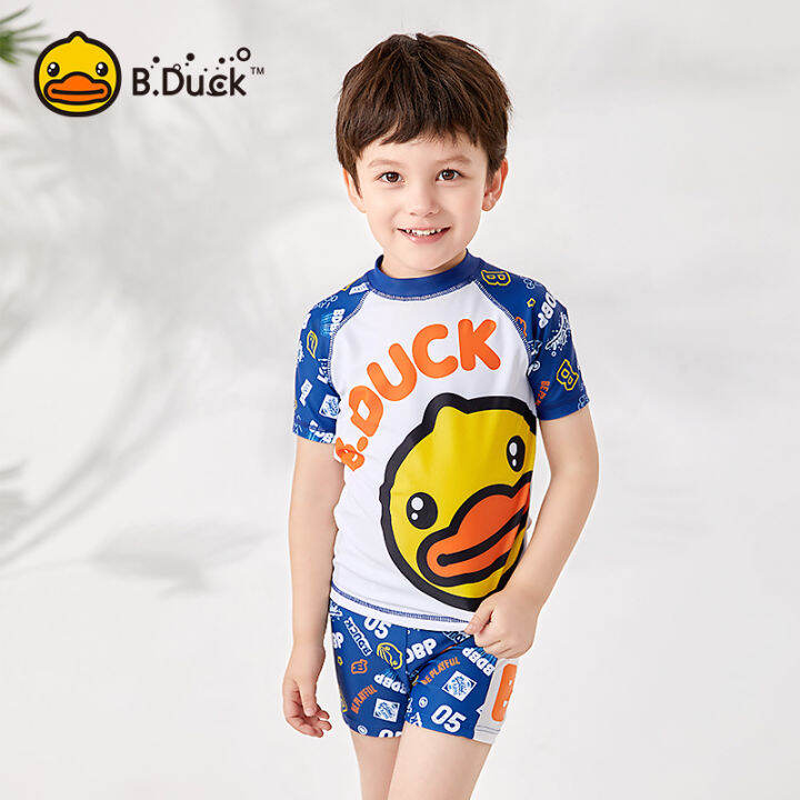 B.Duck Little Yellow Duck New Children's Swimsuit Split Boys, Girls ...