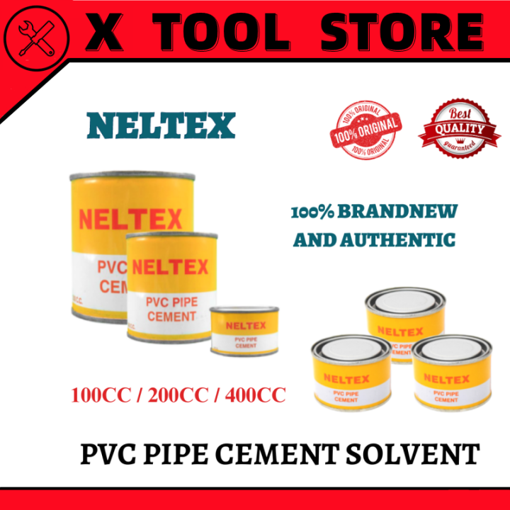 Neltex Pvc Pipe Cement Pvc Solvent Wholesale 100cc 200cc 400cc | Lazada PH