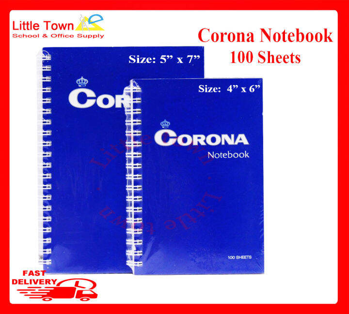 Corona Spiral Notebook 100sheets | Lazada PH