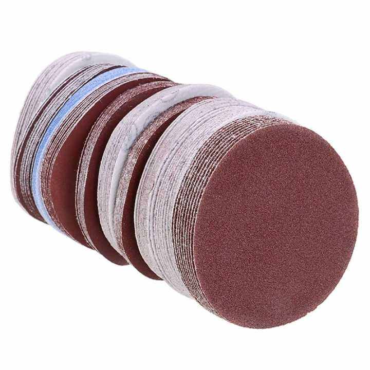 MOFUJI AMPLAS BULAT NO 80 - 60 AMPLAS VELCRO TEMPEL MATA GERINDA 4 INCH ...