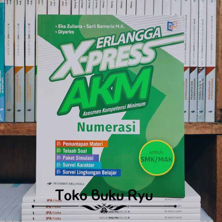 Buku Xpress AKM Numerasi SMK/MAK Erlangga | Lazada Indonesia