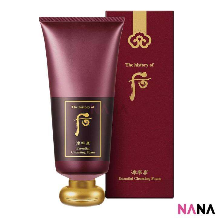 The History of Whoo Essential Cleansing Foam 180ml | Lazada Singapore