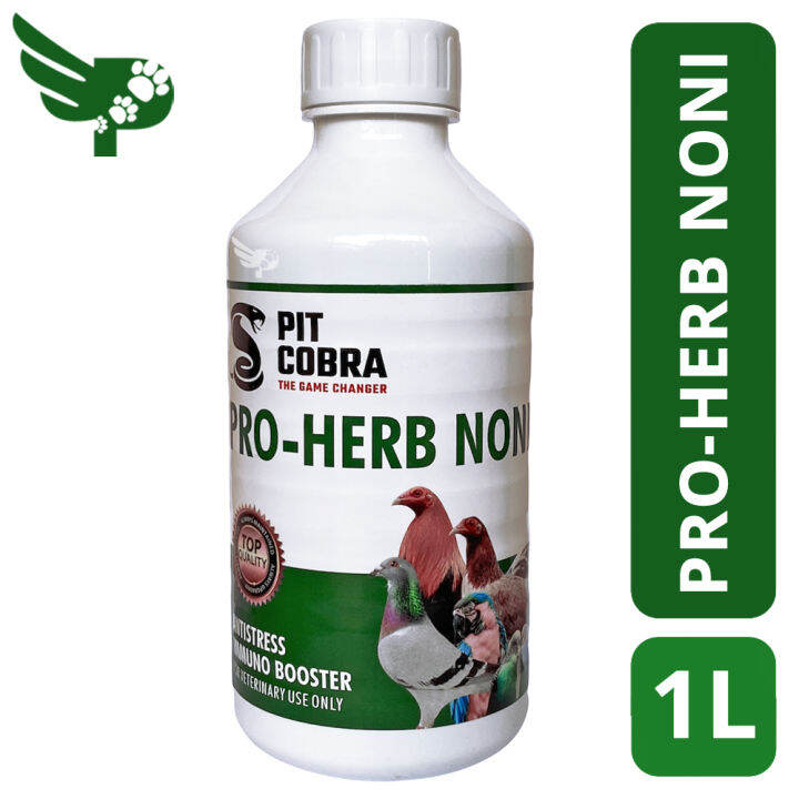 Pit Cobra Pro-Herb Noni 1 Liter - For Chicks, Stags, Fighting Cocks ...
