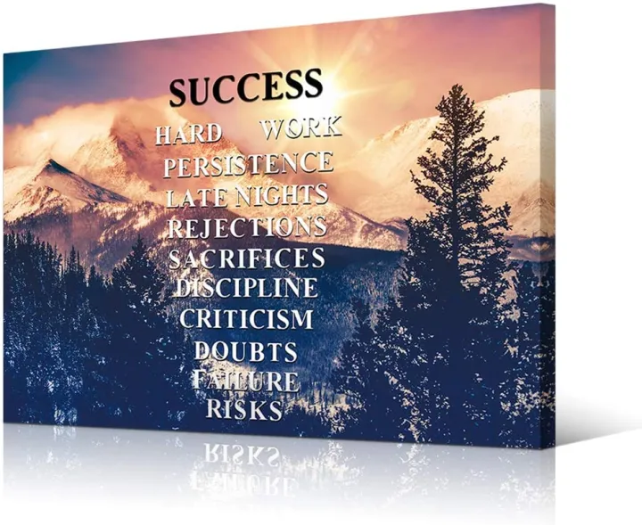 Success Quotes Inspirationaall Art Motivational Motto Poster Colorado ...