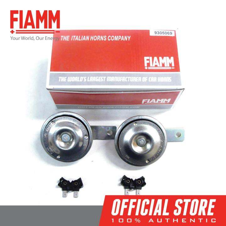FIAMM 12V HK8 3L Compact Disc Horn PN#9305069 Car and Motorcycle MC ...