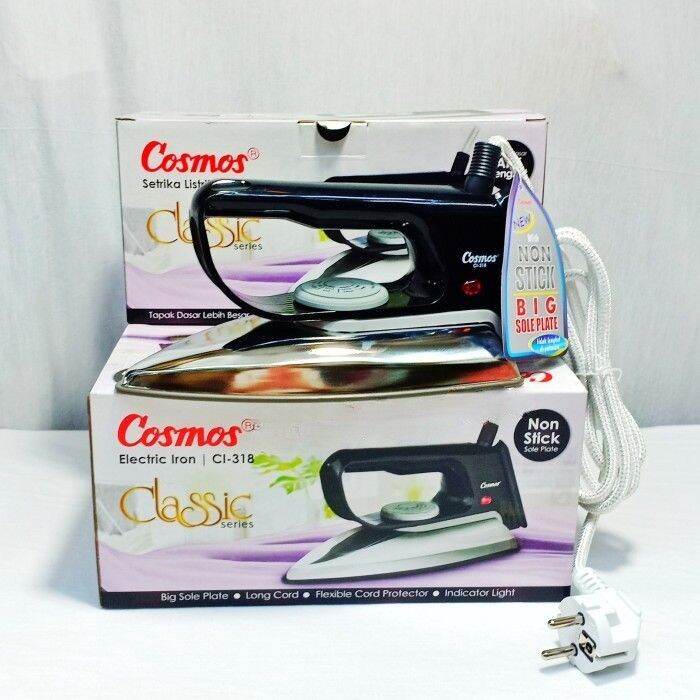 Cosmos Setrika Listrik Stainless CI-318 | Lazada Indonesia