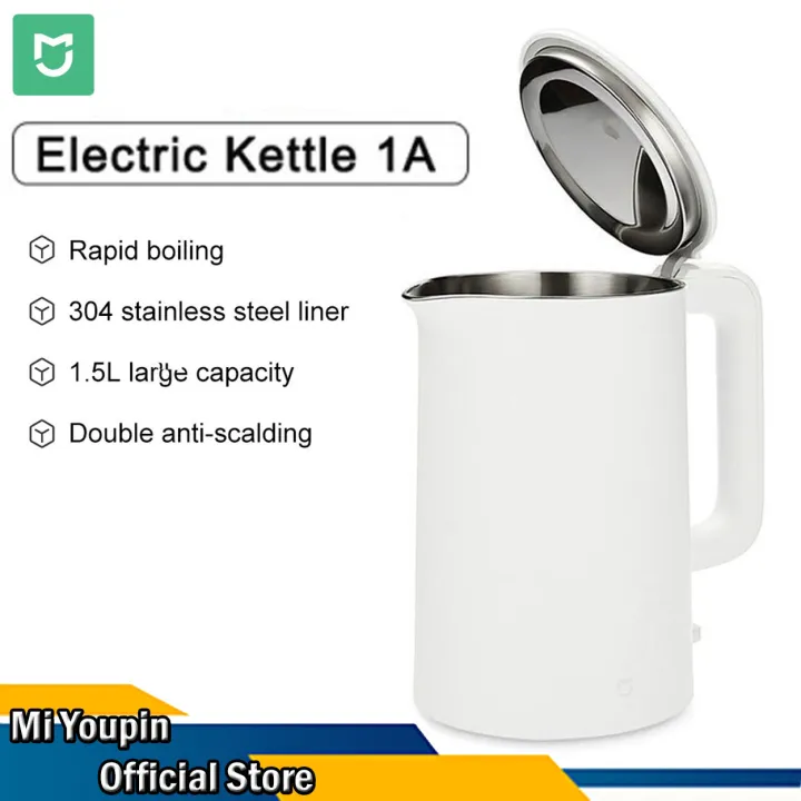 XIAOMI MIJIA Electric Kettle 1A fast Boiling 220V Stainless Steel ...