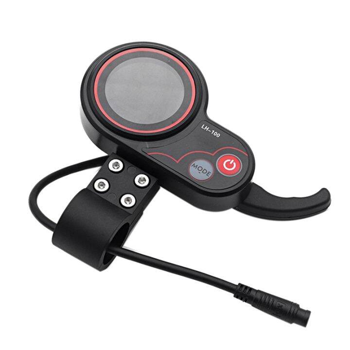 60V Electric Scooter LCD Display Throttle Meter LH100 LCD Display 6PIN ... 60V Electric Scooter LCD Display Throttle Meter LH100 LCD Display 6PIN ...