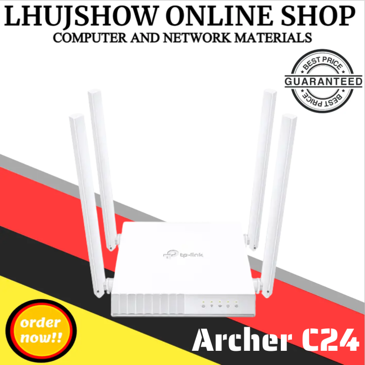 TP-LINK Archer C24 AC750 Dual-Band Wi-Fi | Lazada PH