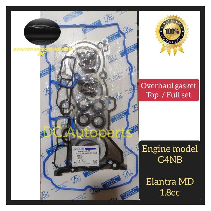 HYUNDAI ELANTRA MD 1.8 G4NB MODEL ENGINE HEAD TOP / FULL OVERHAUL ...