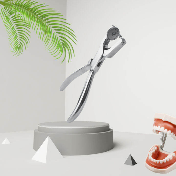 Dental Dam Hole Punch Pliers for Dental Perforator Rubber straightening ...