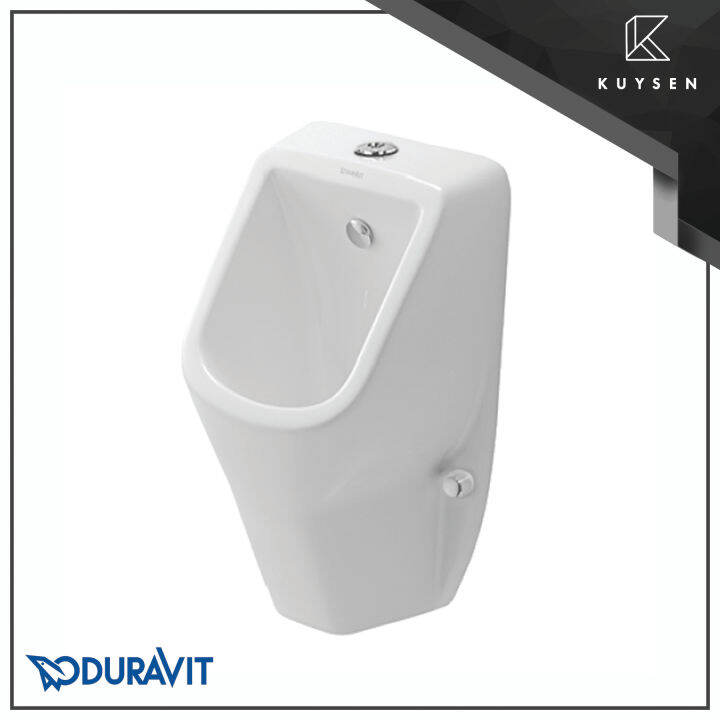 Duravit D-Code Urinal with Jet nozzle Visible inlet +GWF18 (elbow) by ...