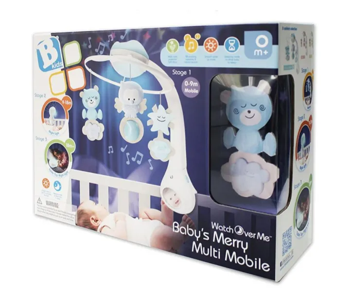 Blue Box 3 In 1 Projector Musical Mobile (Blue) | Lazada PH