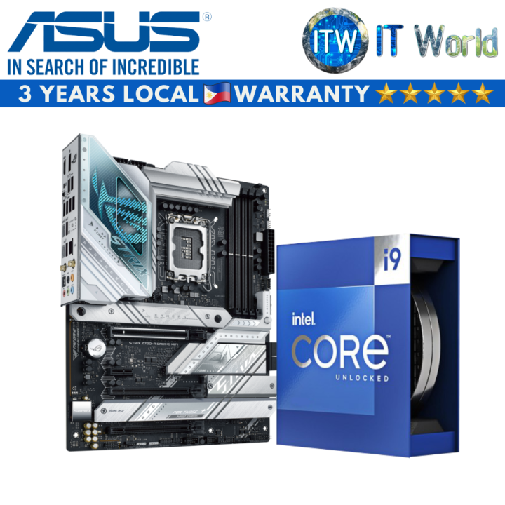 Itw | Intel Core i9-13900 Processor with Asus Rog Strix Z790-A Gaming ...