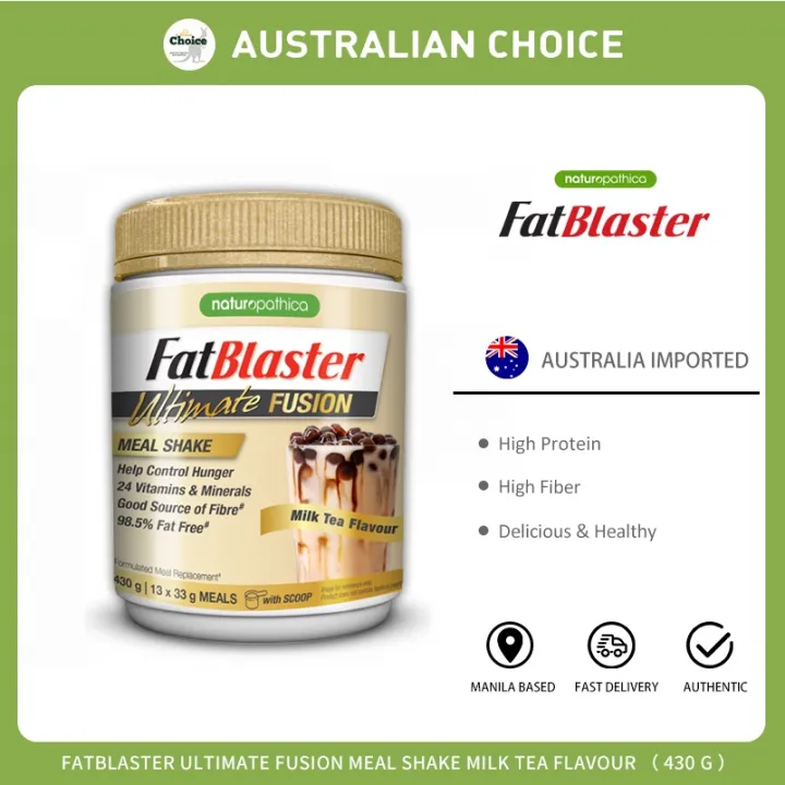 (NEW) FatBlaster Milk Tea Flavour 430g. | Lazada PH