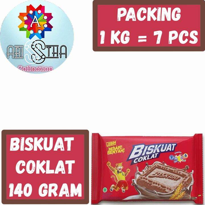 Biskuat 140 Gram - Original - Cokelat - Biskuit Energi | Lazada Indonesia