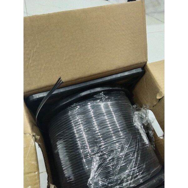 FOC FIBER OPTIC CABLE 1000M SINGLE CORE WHITERED | Lazada PH