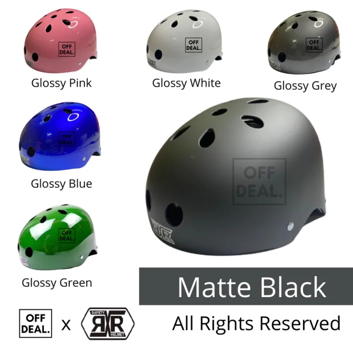 Motorcycle Helmets & Accessories RXR-066F Matte Motorcycle Nutshell ...
