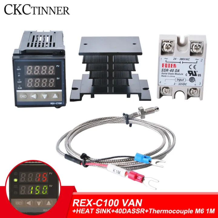 REX C100 Digital RKC PID Thermostat Temperature Controller digital REX ...