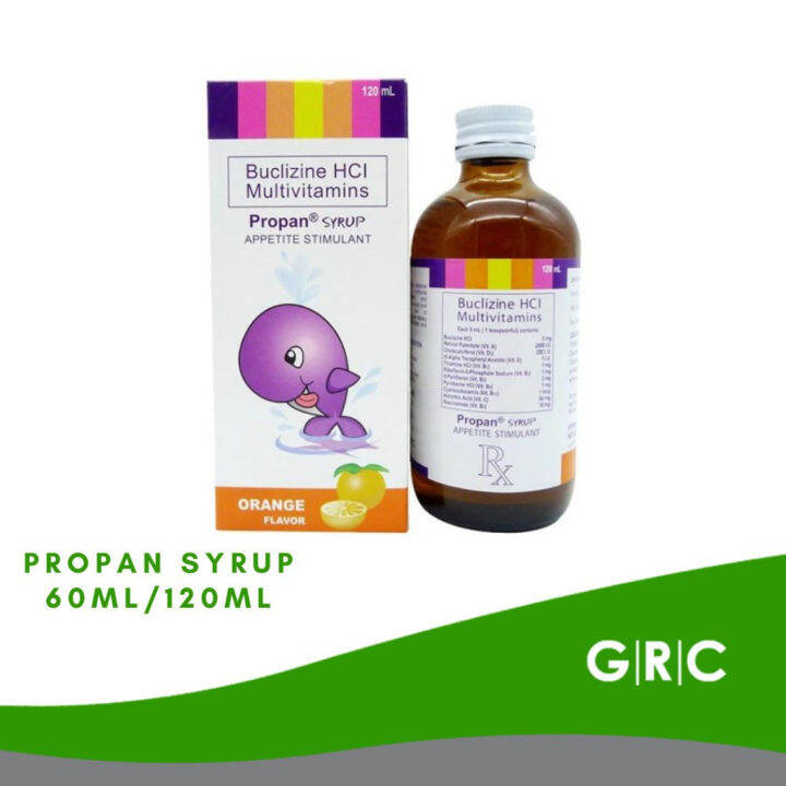 Propan Syrup 120ML/60ML Pampagana | Lazada PH