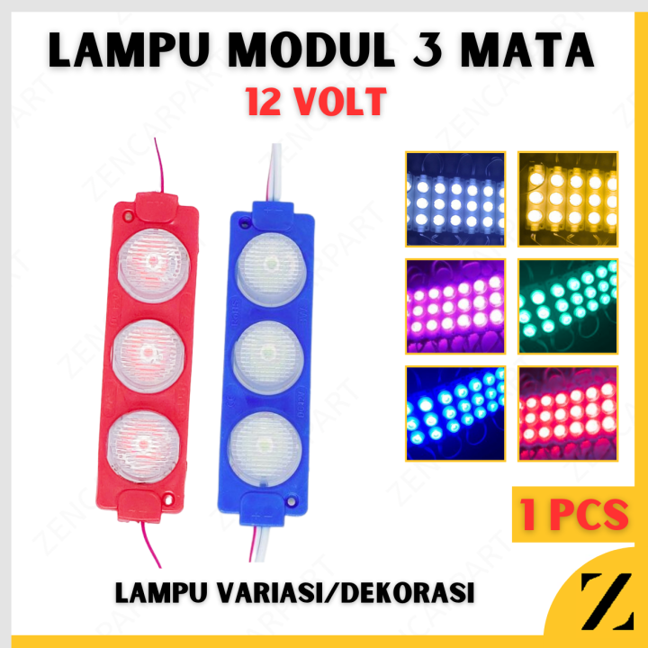 Lampu Led Module Bak Lampu Modul Strip Variasi Motor Mobil Truk Pick Up