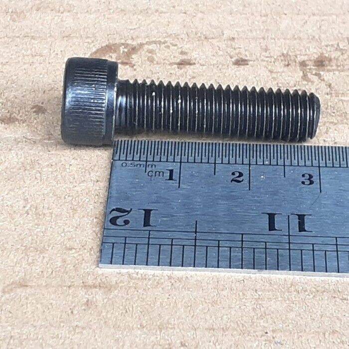 BAUT L M8X30 (3CM) BAJA FULL DRAT / BAUT L BAJA M8 X 30 GRADE 12.9 / BAUT L BAJA M8 PANJANG 3 CM ...