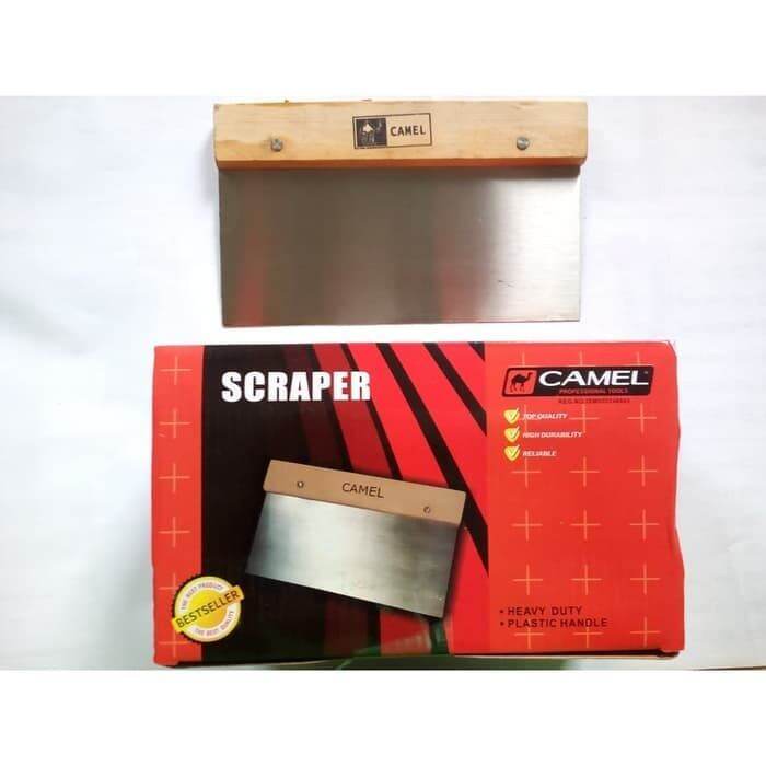 Kape Gypsum Kayu 8inch - Side Scraper 8 inch CAMEL - Aneka 22 | Lazada ...