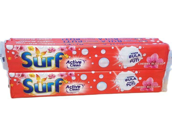 Powerful SURF Detergent Bar Active Clean - Cherry Blossom (6 long bars ...