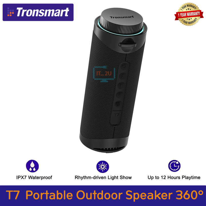 Tronsmart T7 Portable Outdoor Bluetooth Speaker | Lazada.co.th