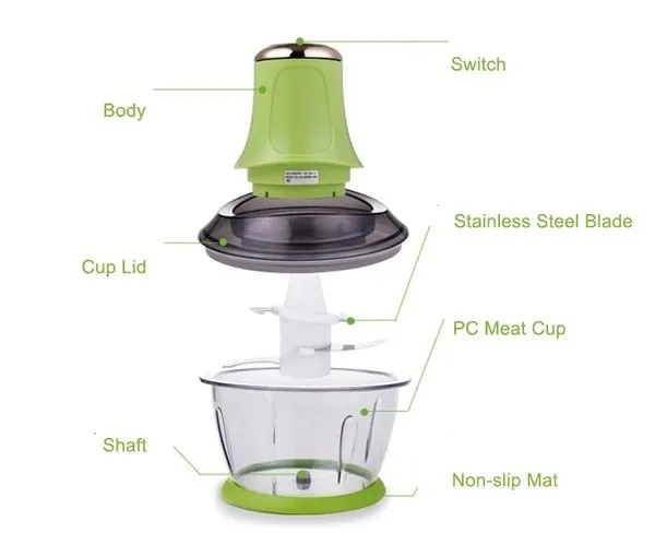 Multi functional RF556 1.2L Electric Meat Grinder Mincer Green | Lazada PH