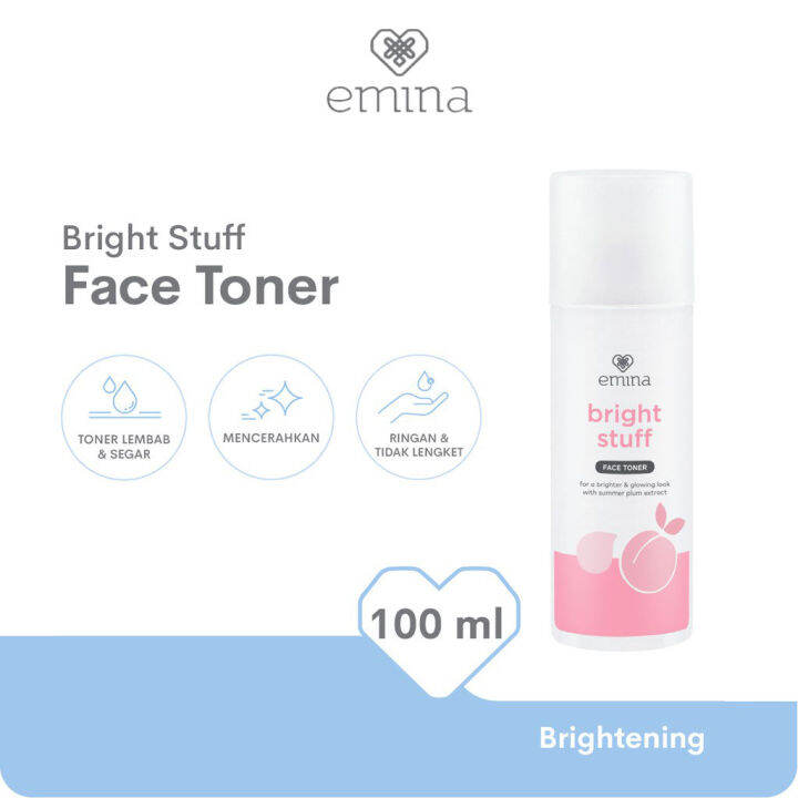 Emina Bright Stuff Face Toner | Lazada Indonesia