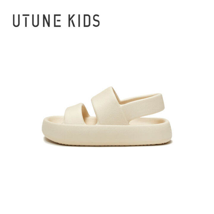 UTUNE Kid's Cute Flat Sandals Summer Soft Anti-slip Slippers for Boys ...