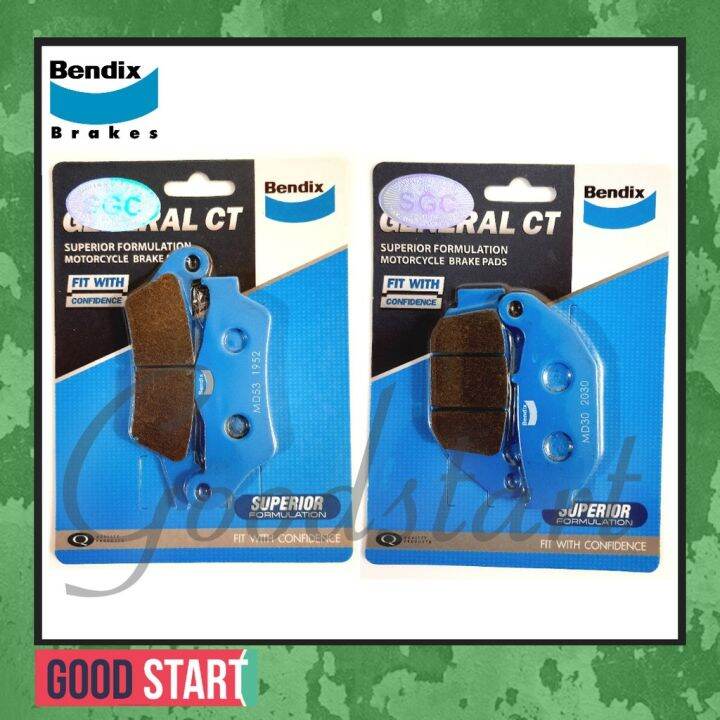 Bendix Brake Pads SET for SUZUKI: GIXXER 150 FI GSX-R GSX-S [front ...